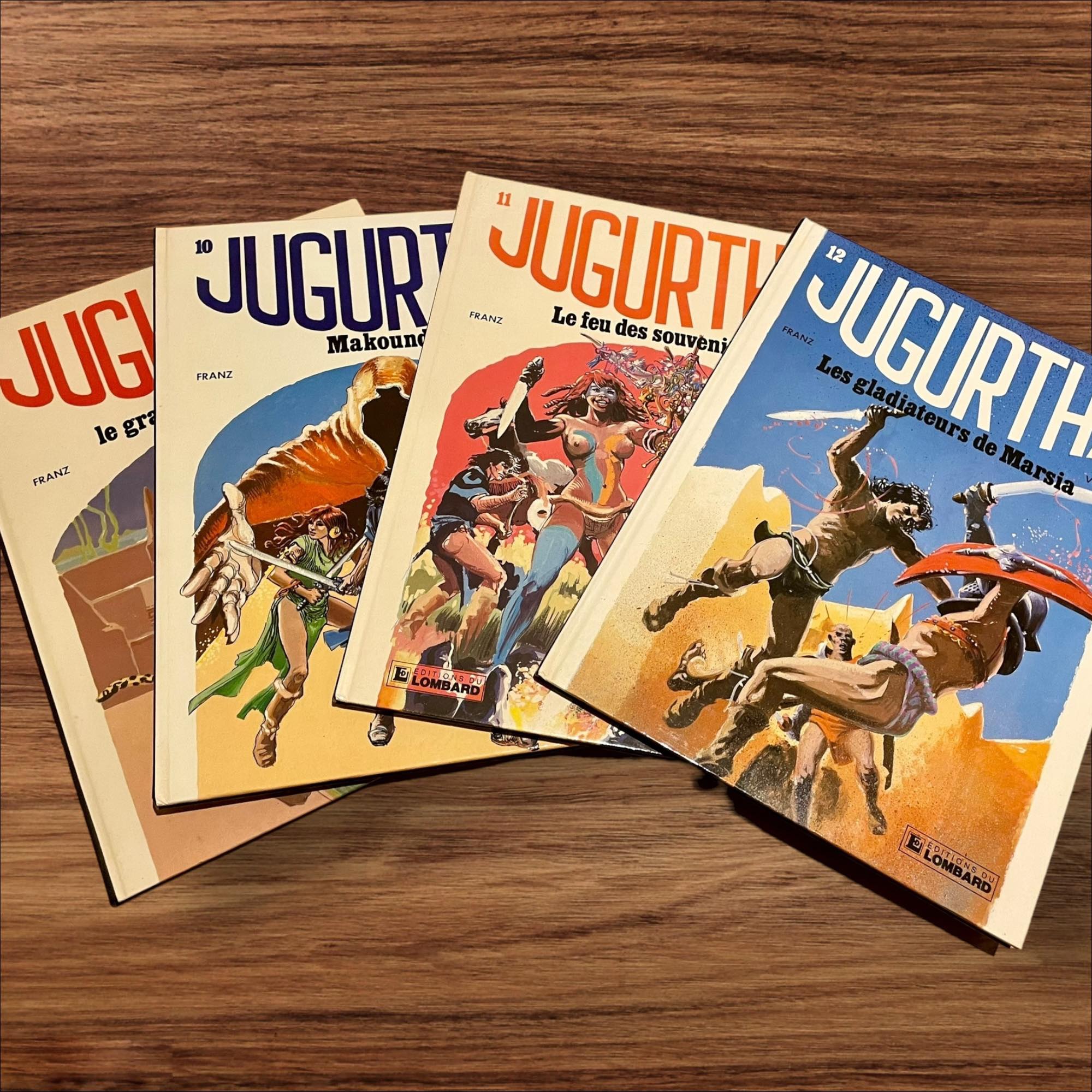 BD Jugurtha - série complète des 16 numéros en édition originale | Les Trouvailles de Marine